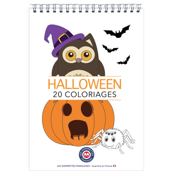 Cahier de coloriage Halloween | Les gommettes françaises
