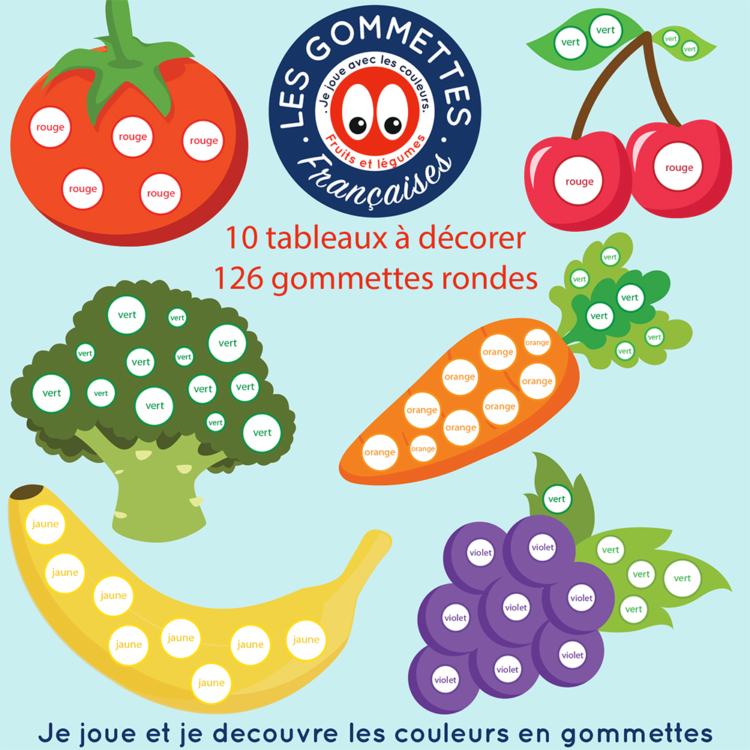 Les kits de gommettes | Les gommettes françaises