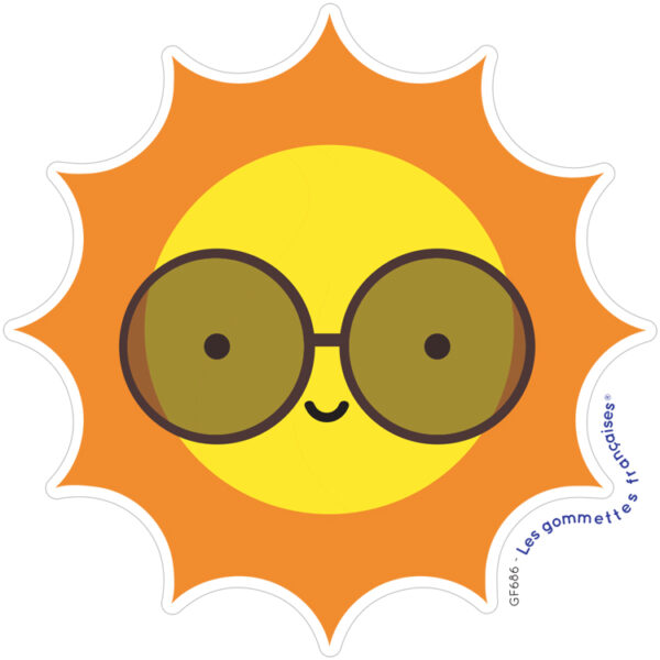 Stickers Soleil | Les gommettes françaises