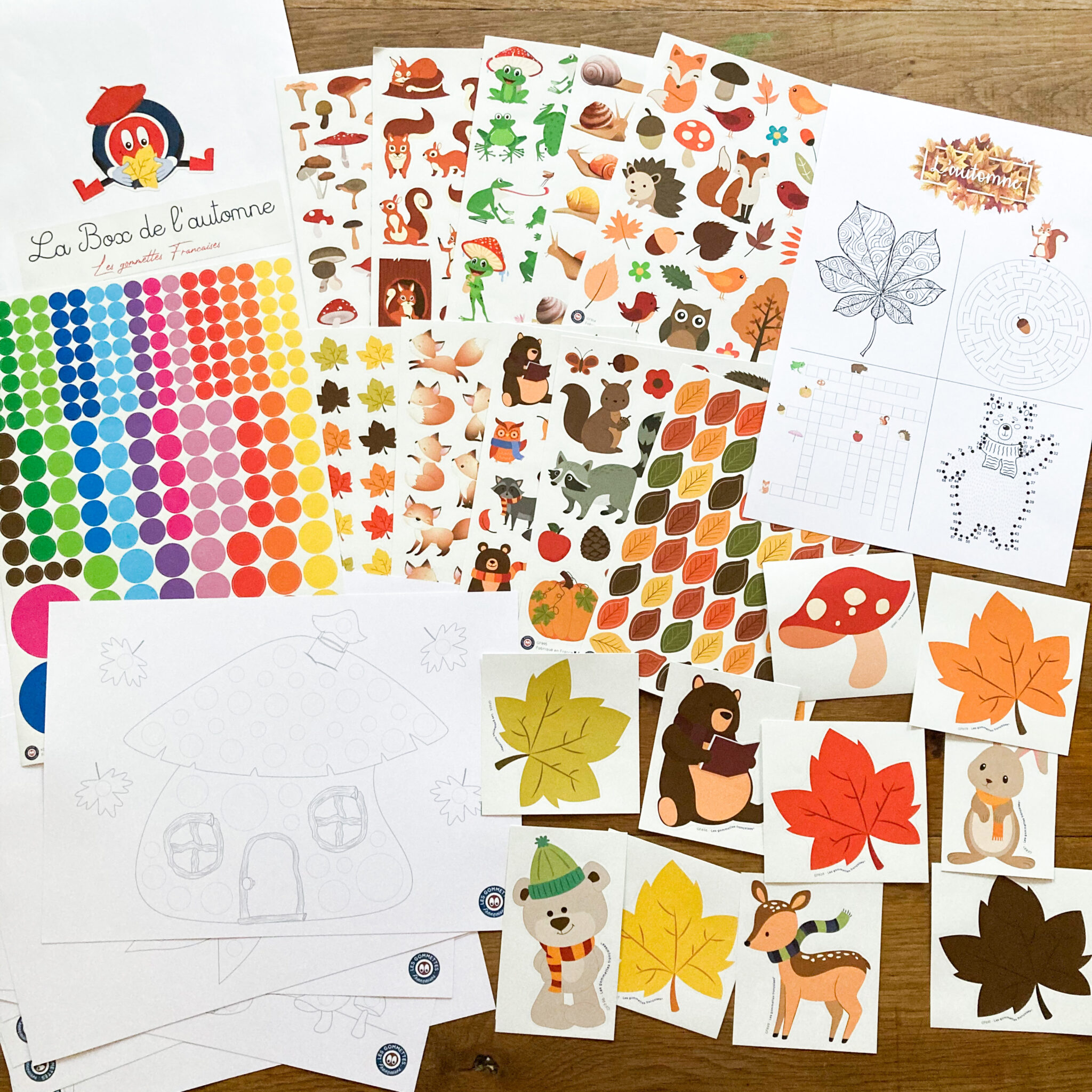 Les Gommettes Françaises | Gommettes et Stickers fabriqués en France