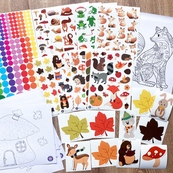 Fichier pédagogique gommettes | Les gommettes françaises