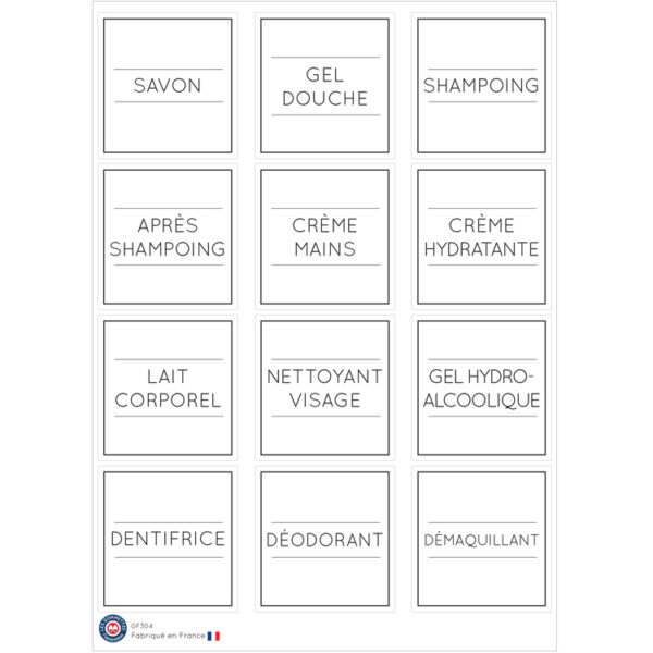 Stickers Epicerie Vrac | Les gommettes françaises