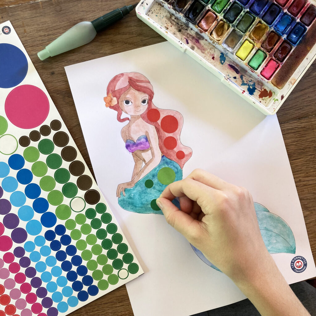 Kit de gommette été | Les gommettes françaises