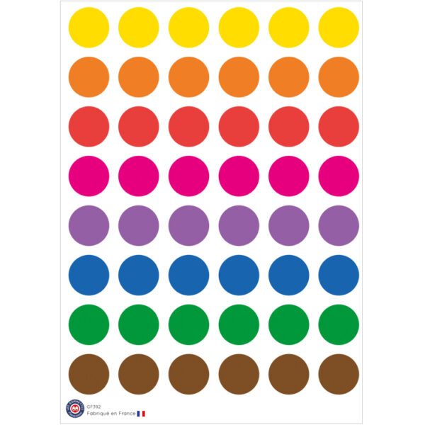 Les gommettes françaises | Gommettes fabriquées en France