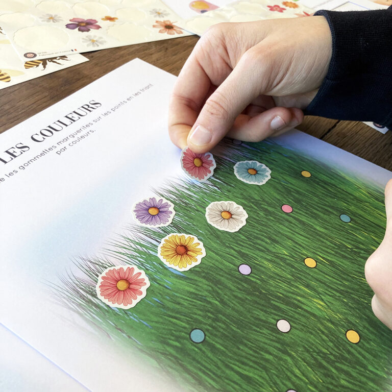 Les activités de Printemps en gommettes | Les gommettes françaises