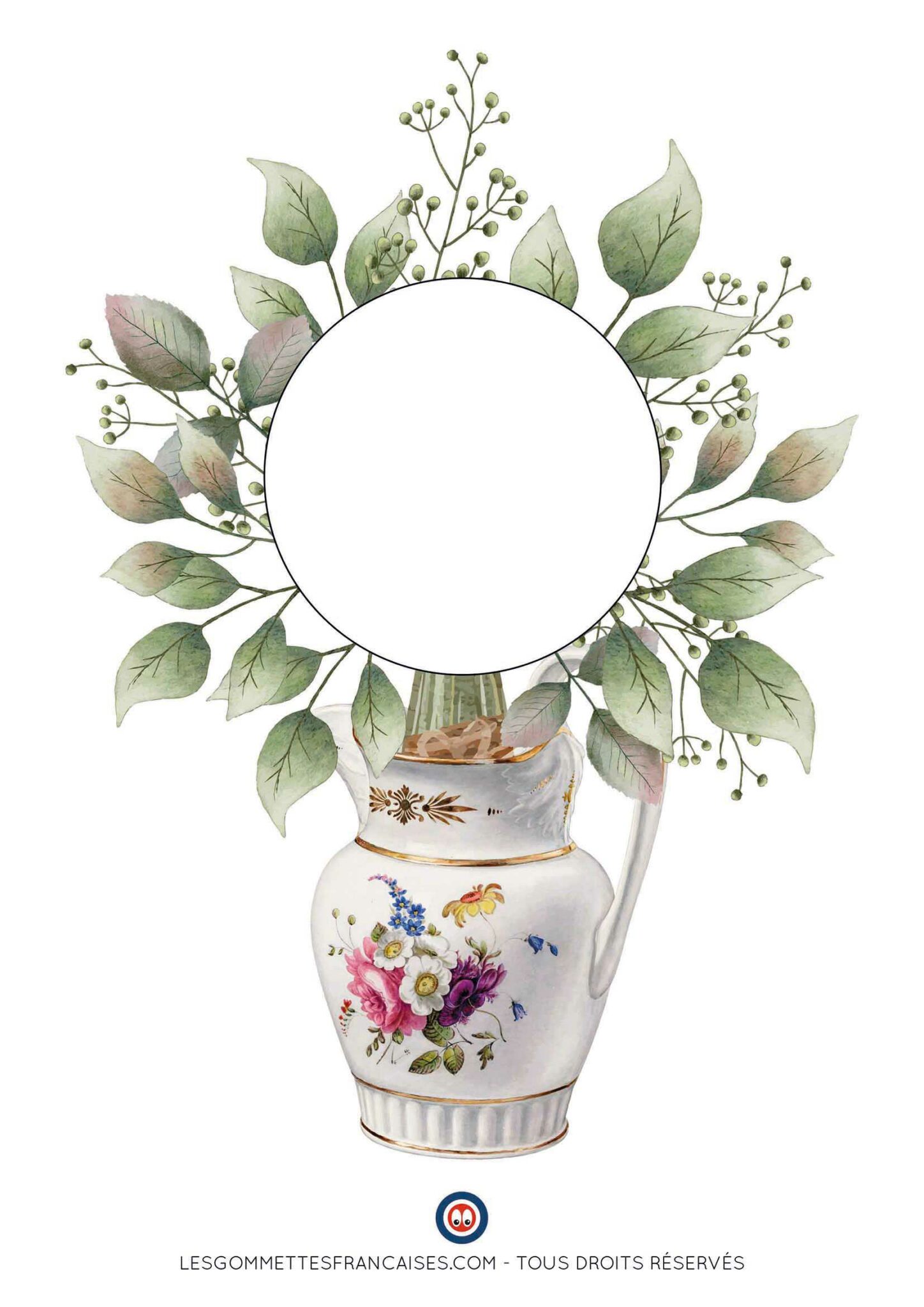 Les bouquets de fleurs en gommettes | Les gommettes françaises