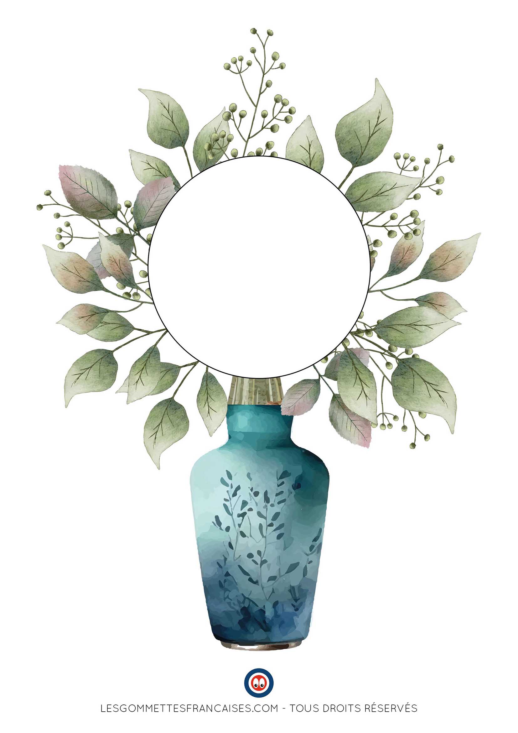 Les bouquets de fleurs en gommettes | Les gommettes françaises