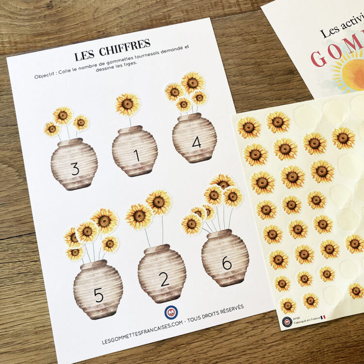 Les activités de l'été en gommettes | Les gommettes françaises