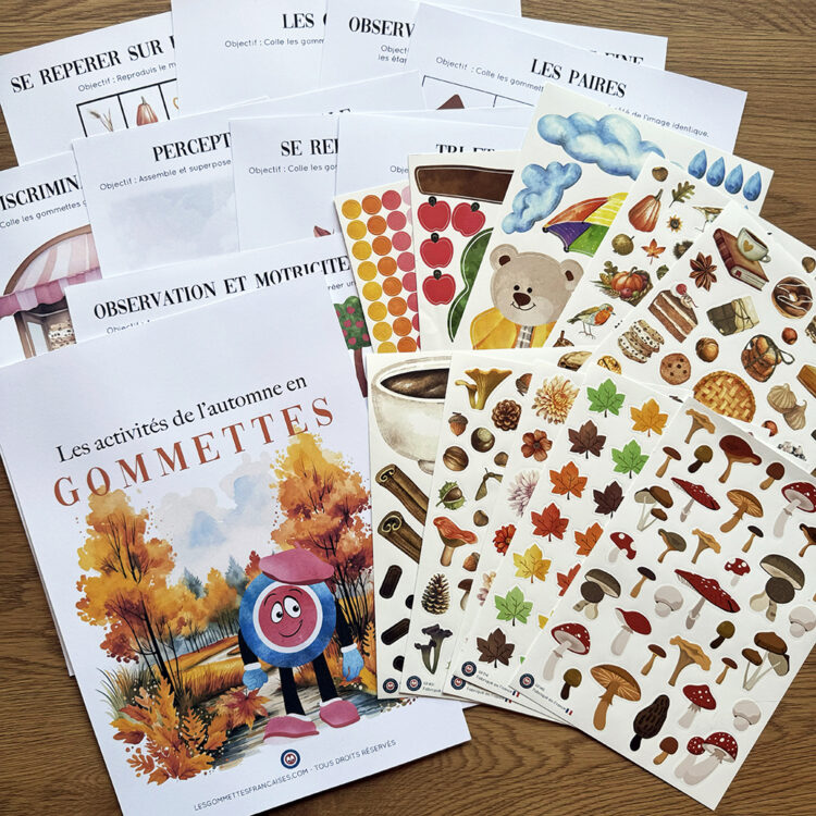 Les gommettes françaises | Gommettes fabriquées en France