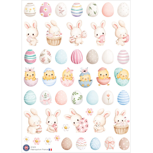 Gommettes et Stickers de Pâques | Les gommettes françaises
