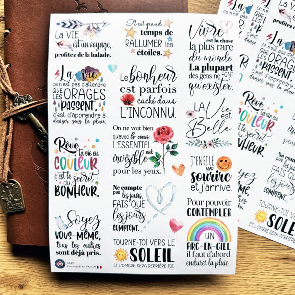 Cahier de coloriage avec gommettes | Les gommettes françaises